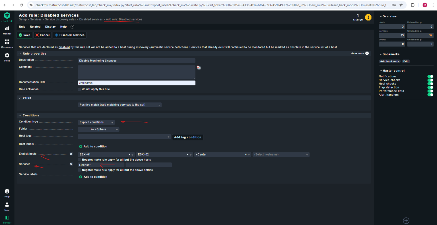 How to monitor VMware vSphere Environments in Checkmk - .matrixpost.net