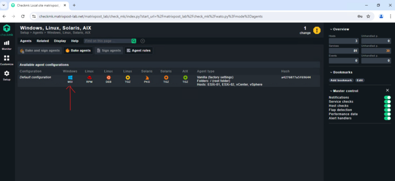 How to monitor Windows Clients in Checkmk - .matrixpost.net