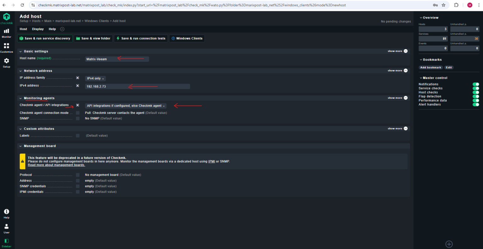 How to monitor Windows Clients in Checkmk - .matrixpost.net