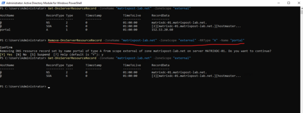 Set up Split-Brain DNS in Active Directory - .matrixpost.net