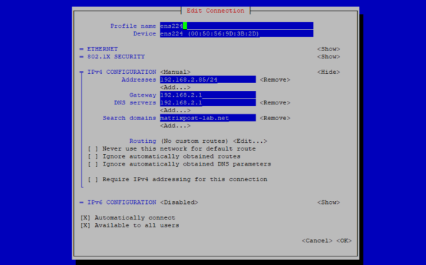 Mastering Linux NetworkManager and its nmcli - .matrixpost.net