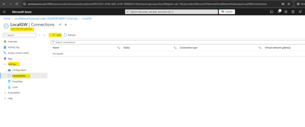 Set Up An Ipsec Route Based Site To Site Vpn Tunnel Between Azure And On Premise Home Network