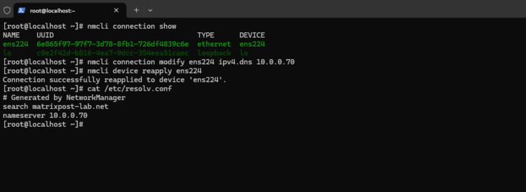 Mastering Linux NetworkManager and its nmcli - .matrixpost.net