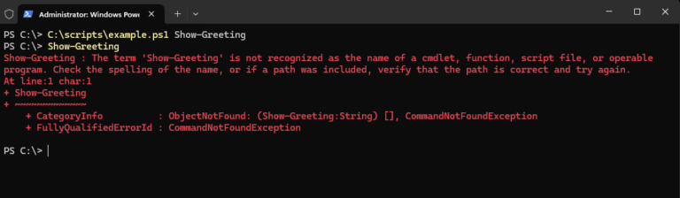 What is PowerShell Dot Sourcing? - .matrixpost.net