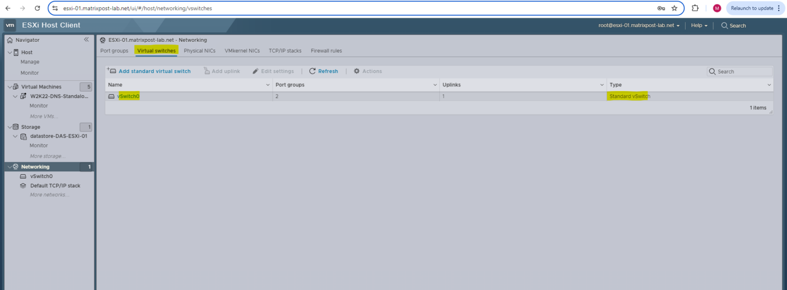 How to deploy a vSphere Distributed Switch in vCenter - .matrixpost.net