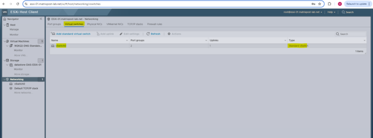 How to deploy a vSphere Distributed Switch in vCenter - .matrixpost.net