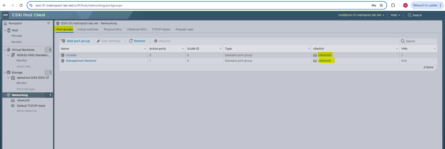 How to deploy a vSphere Distributed Switch in vCenter - .matrixpost.net