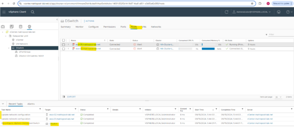 How to deploy a vSphere Distributed Switch in vCenter - .matrixpost.net