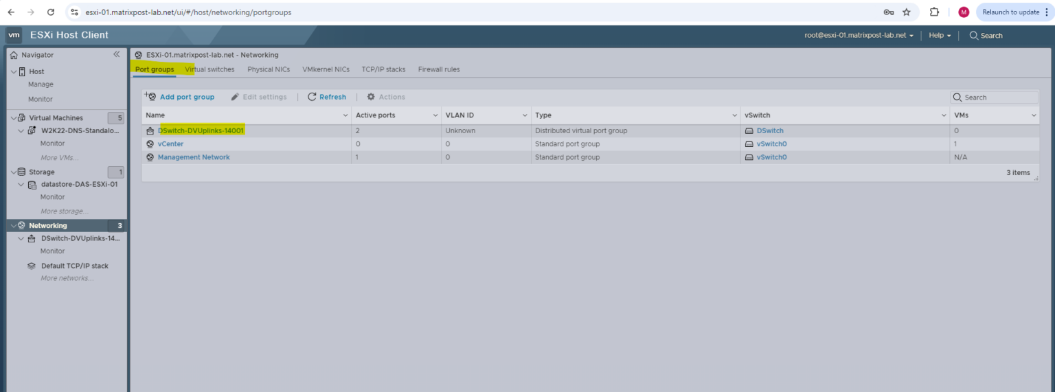 How to deploy a vSphere Distributed Switch in vCenter - .matrixpost.net