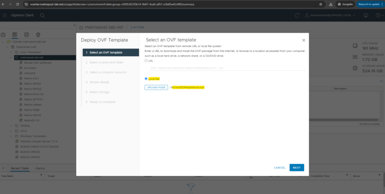 Set up Azure Site Recovery for On-Premise VMware Virtual Machines ...