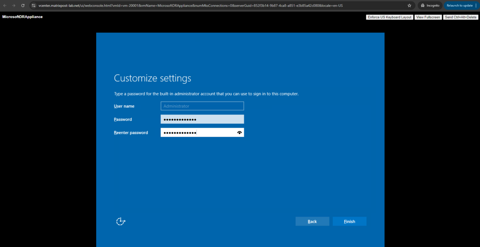 Set up Azure Site Recovery for On-Premise VMware Virtual Machines ...