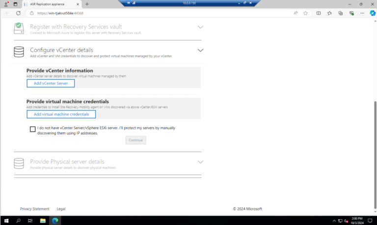 Set up Azure Site Recovery for On-Premise VMware Virtual Machines ...