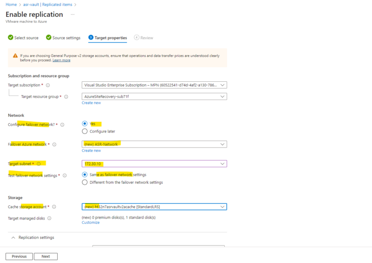 Set up Azure Site Recovery for On-Premise VMware Virtual Machines ...