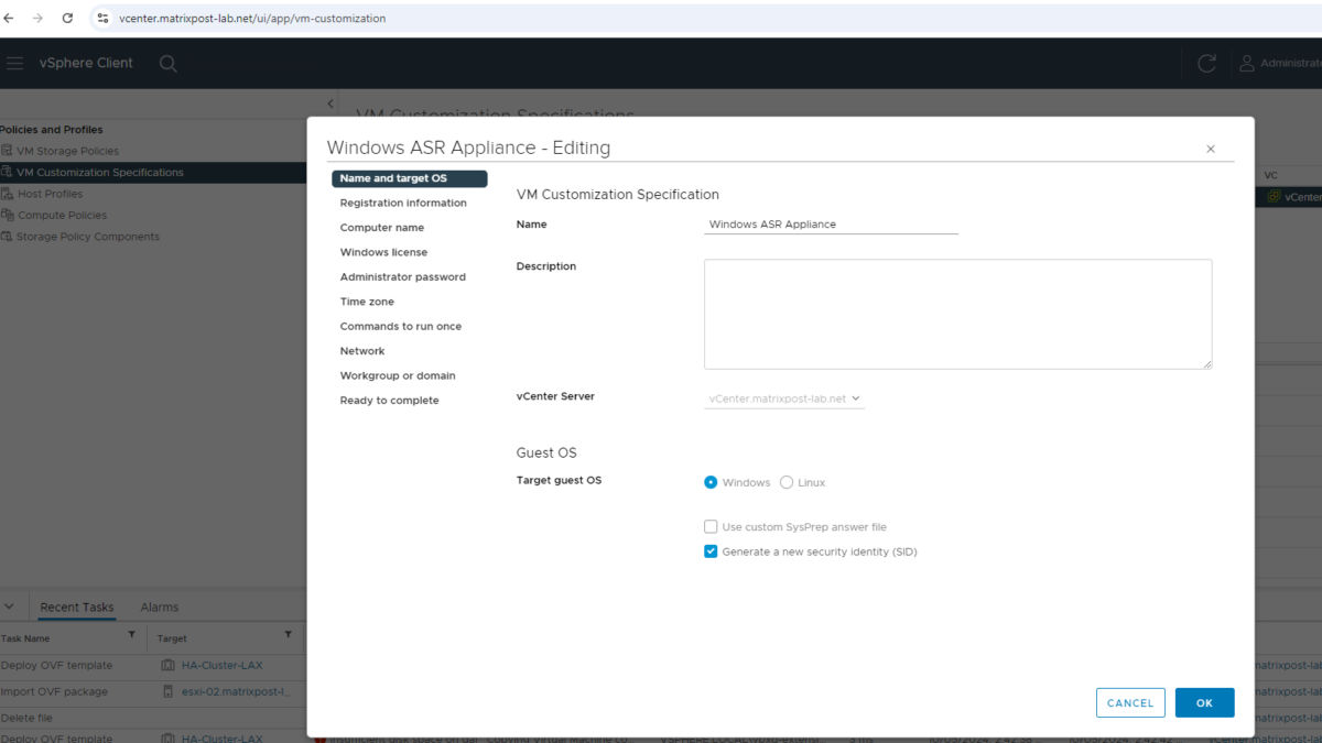 Set up Azure Site Recovery for On-Premise VMware Virtual Machines ...