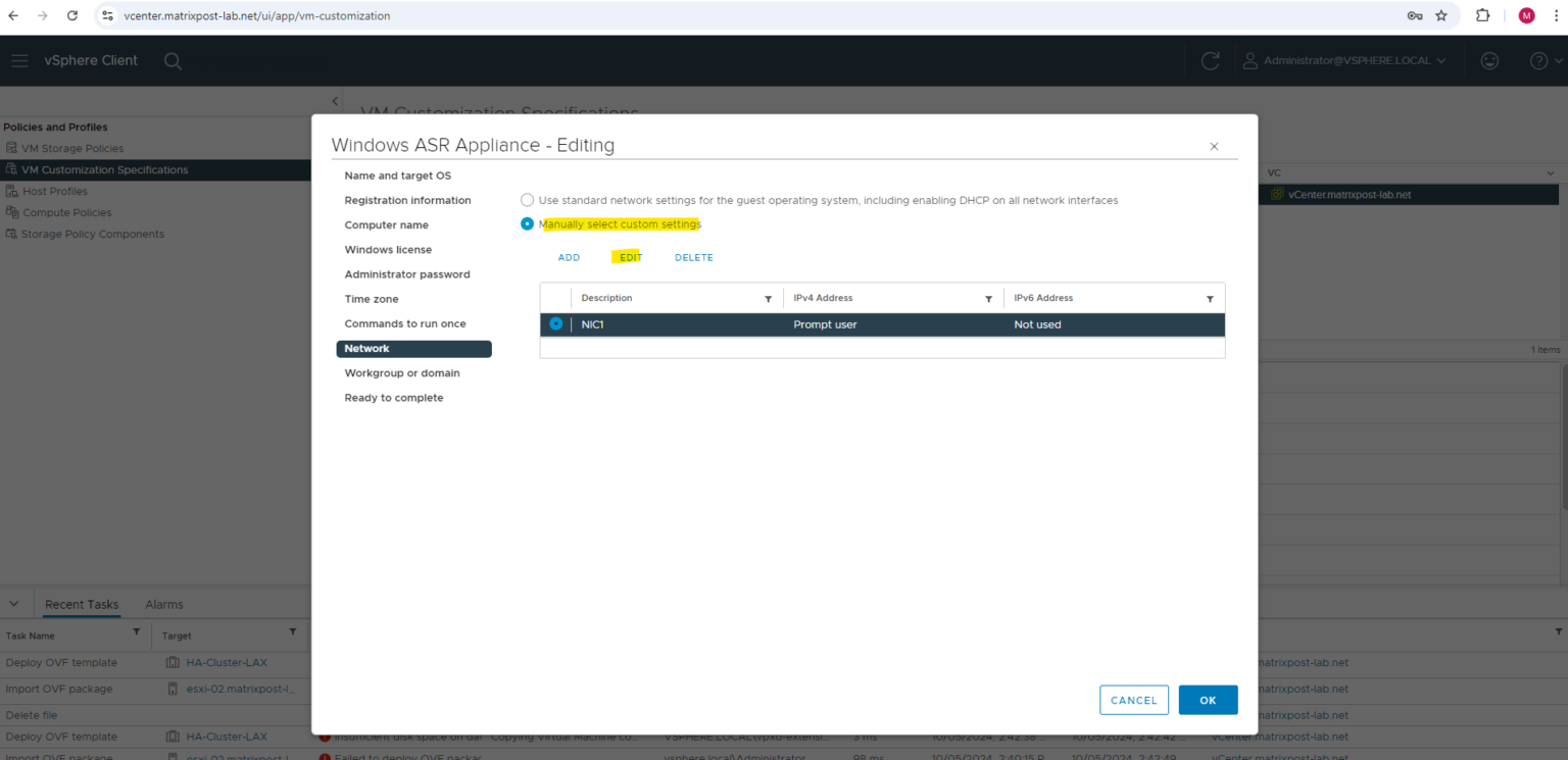 Set up Azure Site Recovery for On-Premise VMware Virtual Machines (Modernized) – Part 1 ...
