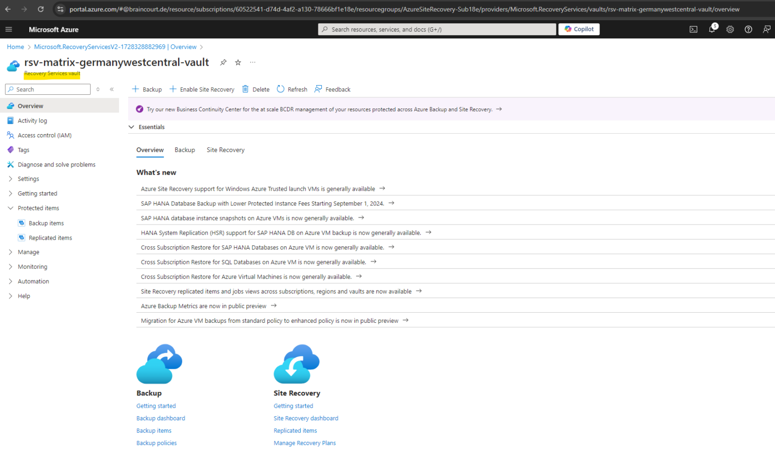 Set up Azure Site Recovery for On-Premise VMware Virtual Machines ...