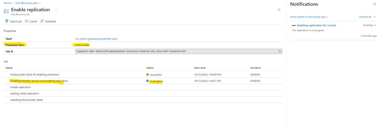 Set up Azure Site Recovery for On-Premise VMware Virtual Machines ...