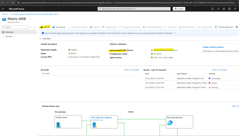 Set up Azure Site Recovery for On-Premise VMware Virtual Machines ...