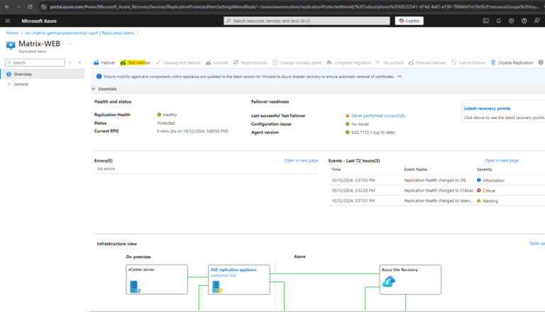 Set up Azure Site Recovery for On-Premise VMware Virtual Machines ...