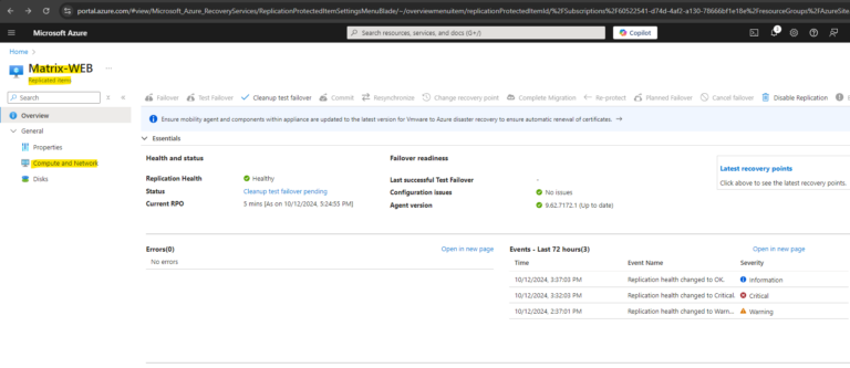 Set up Azure Site Recovery for On-Premise VMware Virtual Machines ...