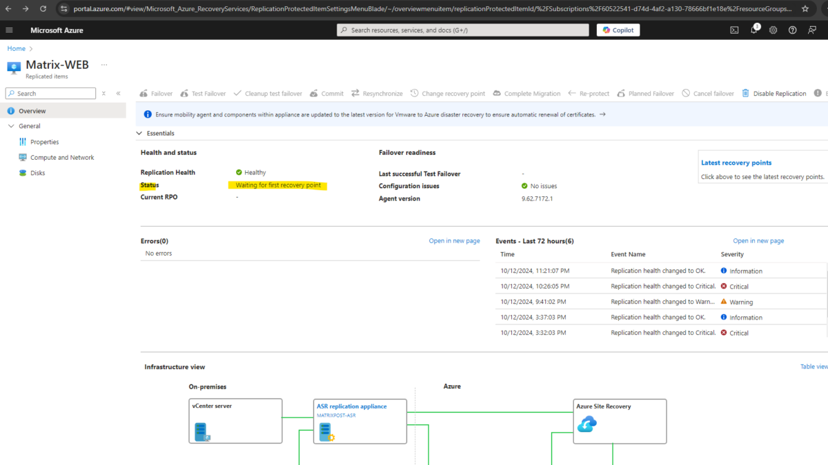 Set up Azure Site Recovery for On-Premise VMware Virtual Machines ...