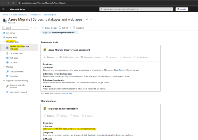 Azure Migrate – How to migrate on-premises VMware vSphere Virtual ...