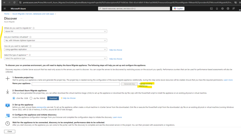 Azure Migrate – How to migrate on-premises VMware vSphere Virtual ...