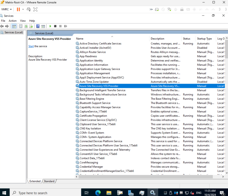 Set up Azure Site Recovery for On-Premise VMware Virtual Machines ...