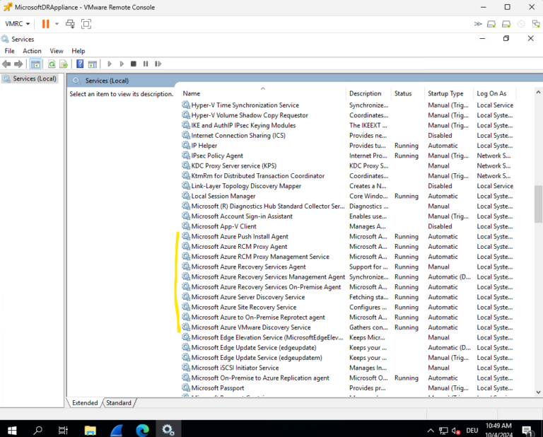 Set up Azure Site Recovery for On-Premise VMware Virtual Machines ...