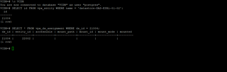 How to delete an Inaccessible Datastore in vSphere? - .matrixpost.net