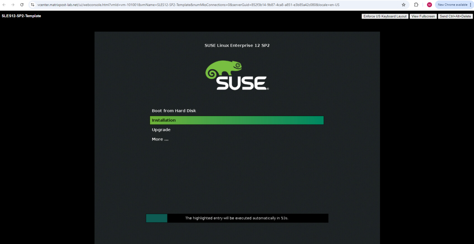 Set up SUSE Linux Enterprise Server 12 - .matrixpost.net