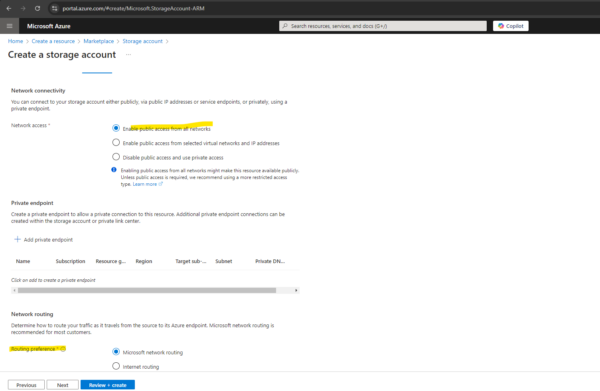 Set up an Azure Storage Account and Blob Storage for SFTP Access - .matrixpost.net