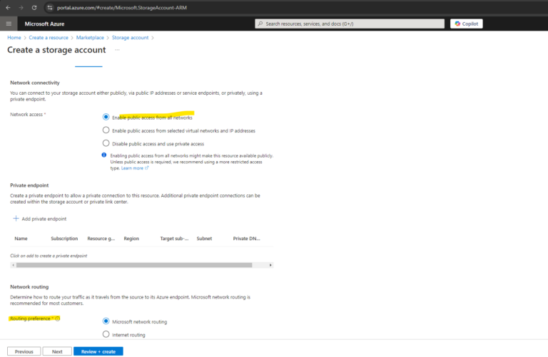 Set up an Azure Storage Account and Blob Storage for SFTP Access ...