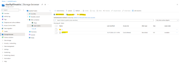 Set up an Azure Storage Account and Blob Storage for SFTP Access ...