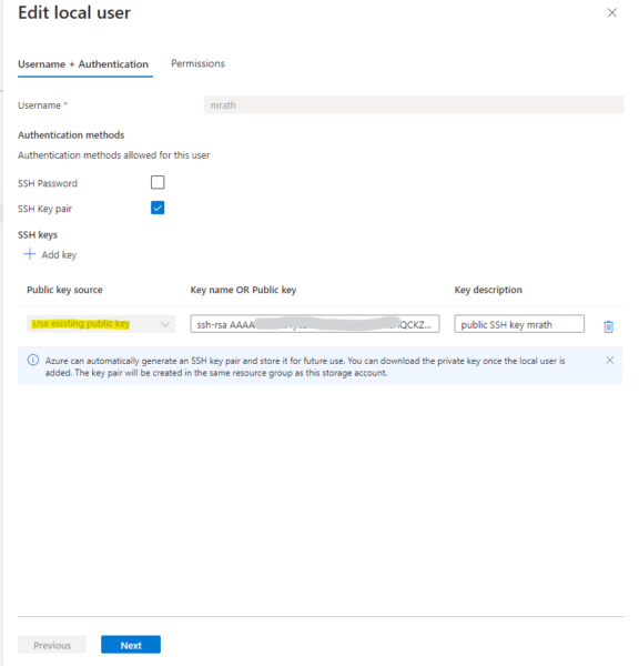 Set up an Azure Storage Account and Blob Storage for SFTP Access ...