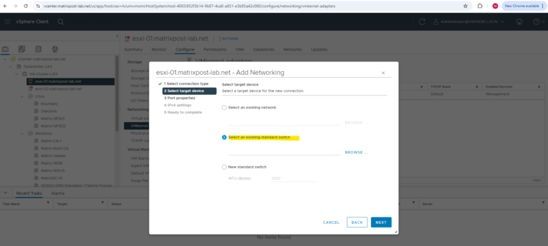 The Vmotion Interface Is Not Configured Or Is Misconfigured On The Source Host