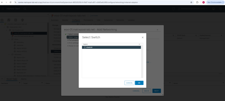 The Vmotion Interface Is Not Configured Or Is Misconfigured On The Source Host