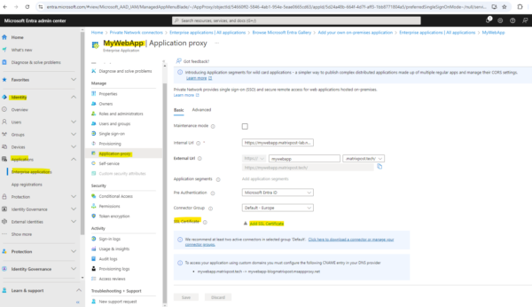 Mastering Microsoft Entra Application Proxy - .matrixpost.net