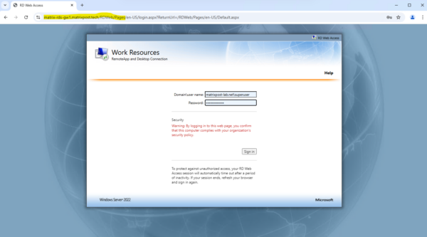 Set up Microsoft Entra Application Proxy to publish Remote Desktop (RDS) - .matrixpost.net