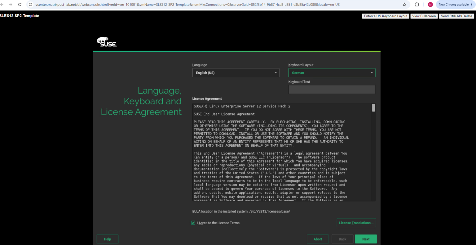 Set up SUSE Linux Enterprise Server 12 - .matrixpost.net