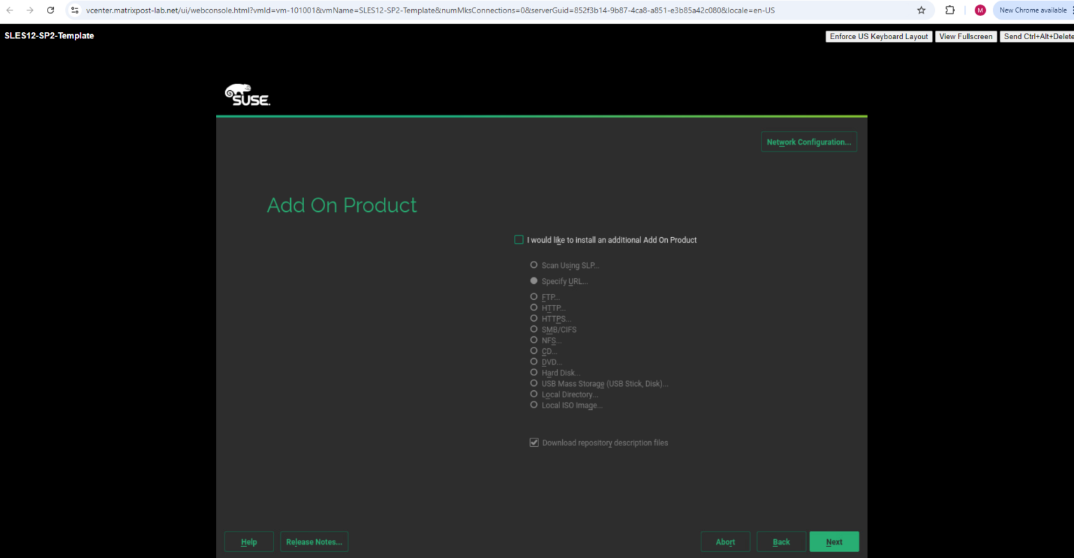 Set up SUSE Linux Enterprise Server 12 - .matrixpost.net