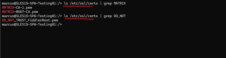 How to install Root Certificates on Linux - .matrixpost.net