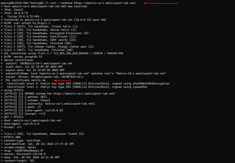How to install Root Certificates on Linux - .matrixpost.net