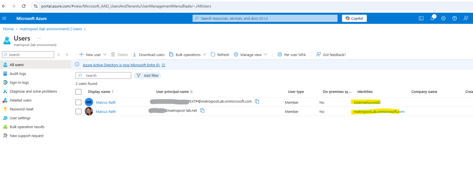 Set up Microsoft Entra Connect - .matrixpost.net