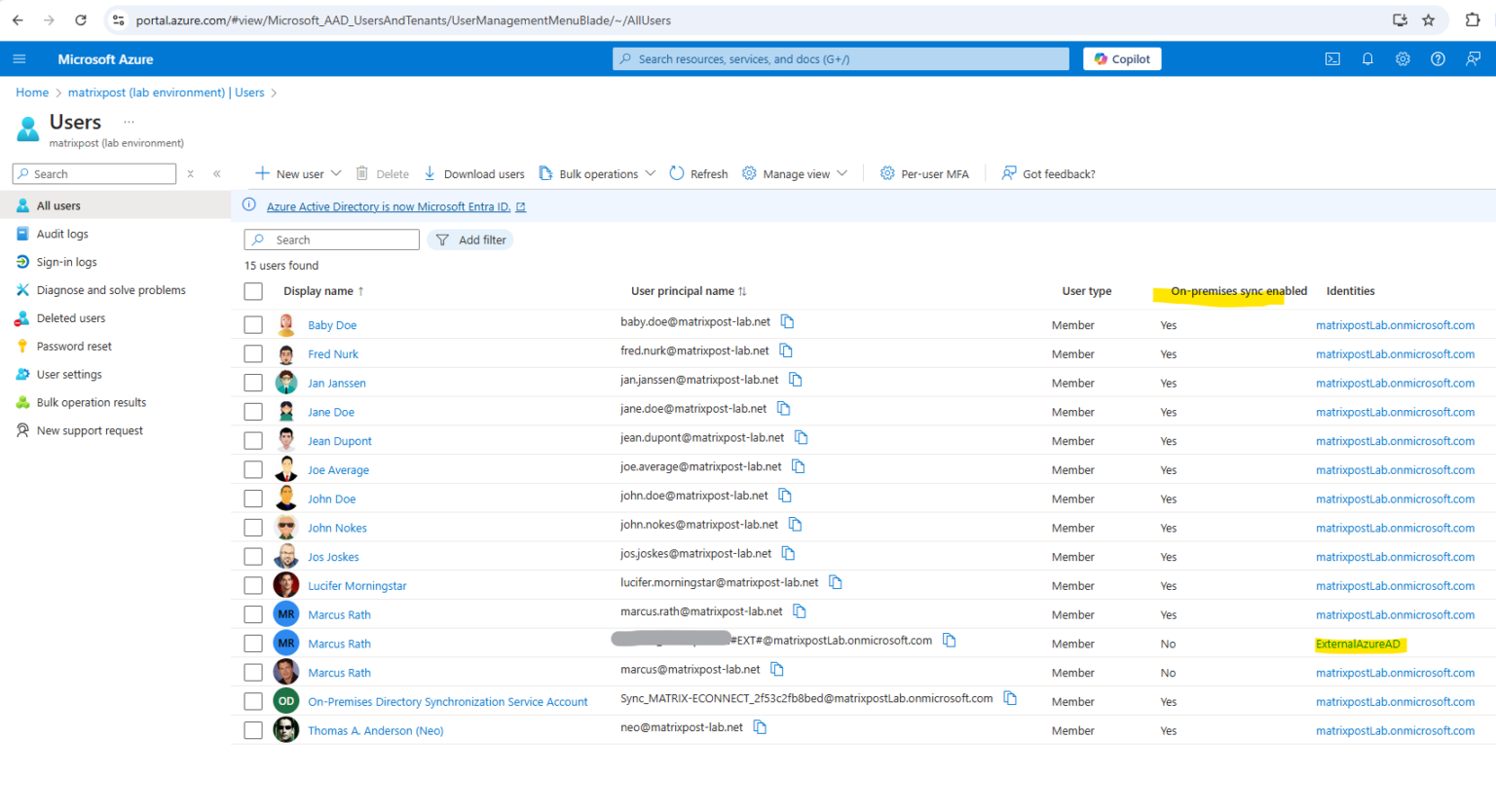 Set up Microsoft Entra Connect - .matrixpost.net