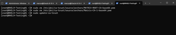 How to install Root Certificates on Linux - .matrixpost.net