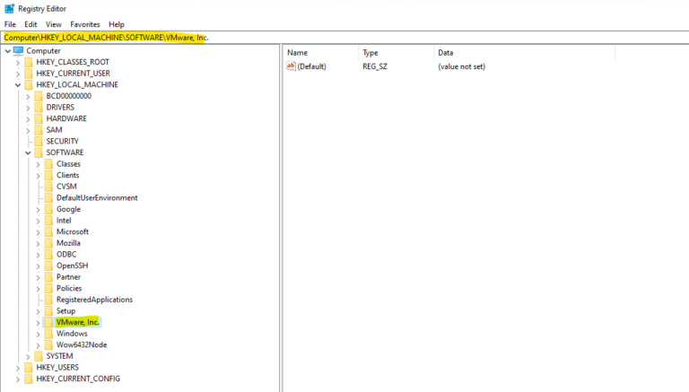 Perform a clean Deinstallation of VMware Tools manually in Windows ...