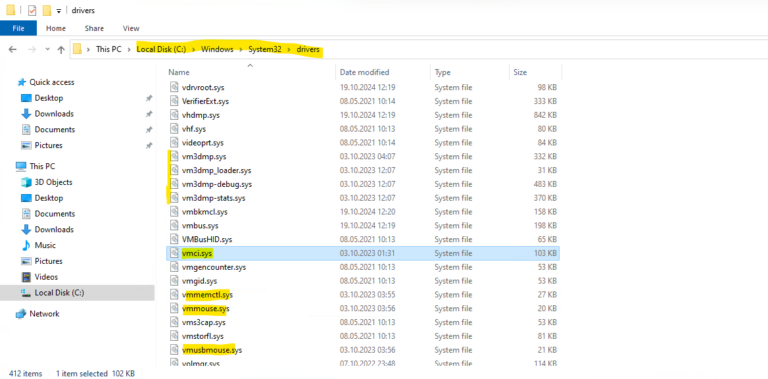 Perform a clean Deinstallation of VMware Tools manually in Windows ...