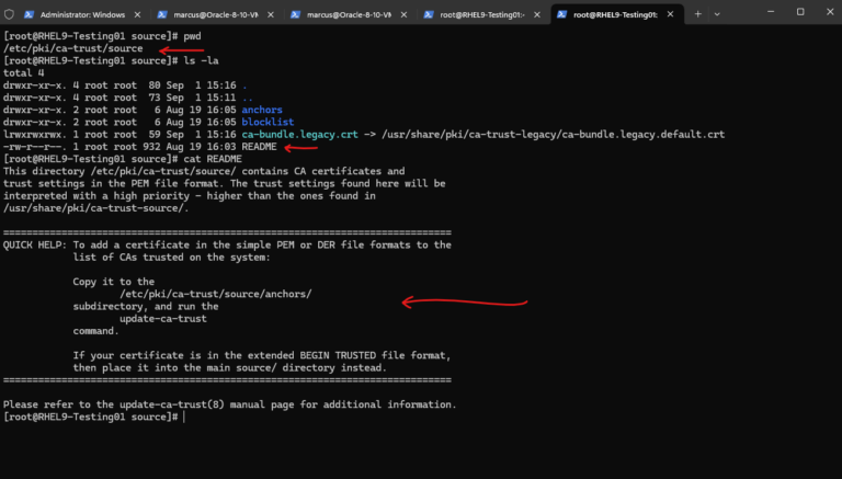 How to install Root Certificates on Linux - .matrixpost.net