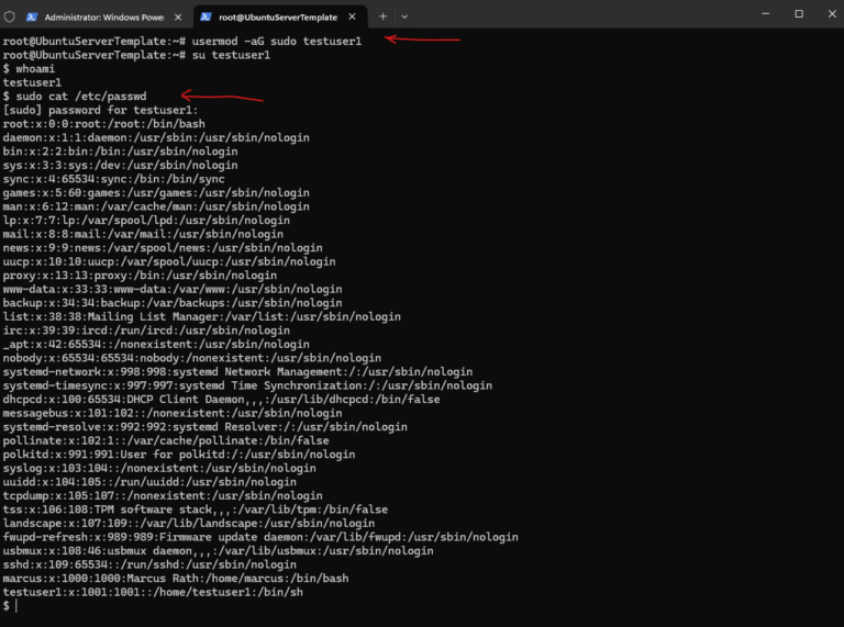 How to elevate a Linux User Account with Sudo Rights - .matrixpost.net